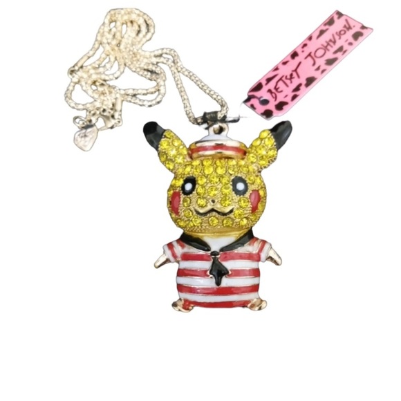 Betsey Johnson | Jewelry | Betsey Johnson Blinged Out Sailor Pikachu ...